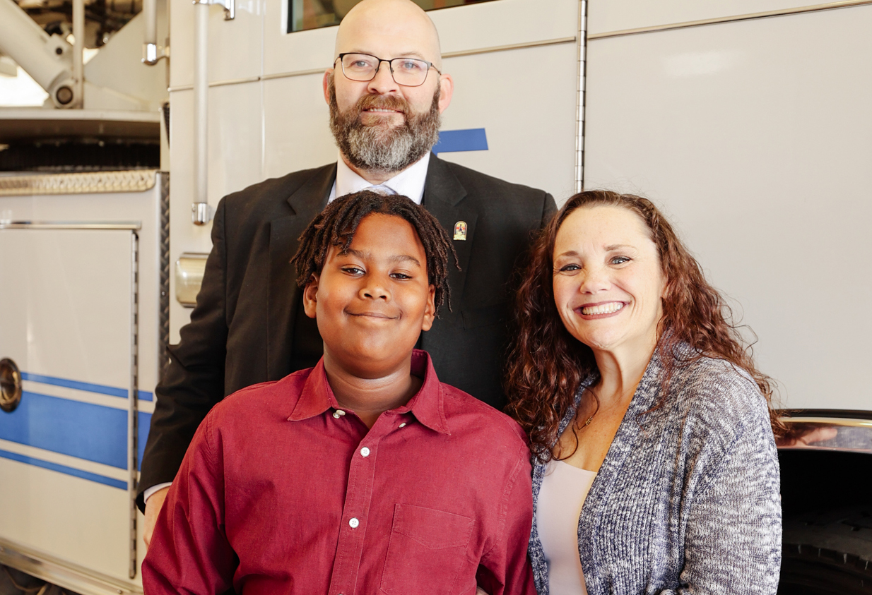 Celebrating Safe Surrender Month with the Davis Family | KCSOS News