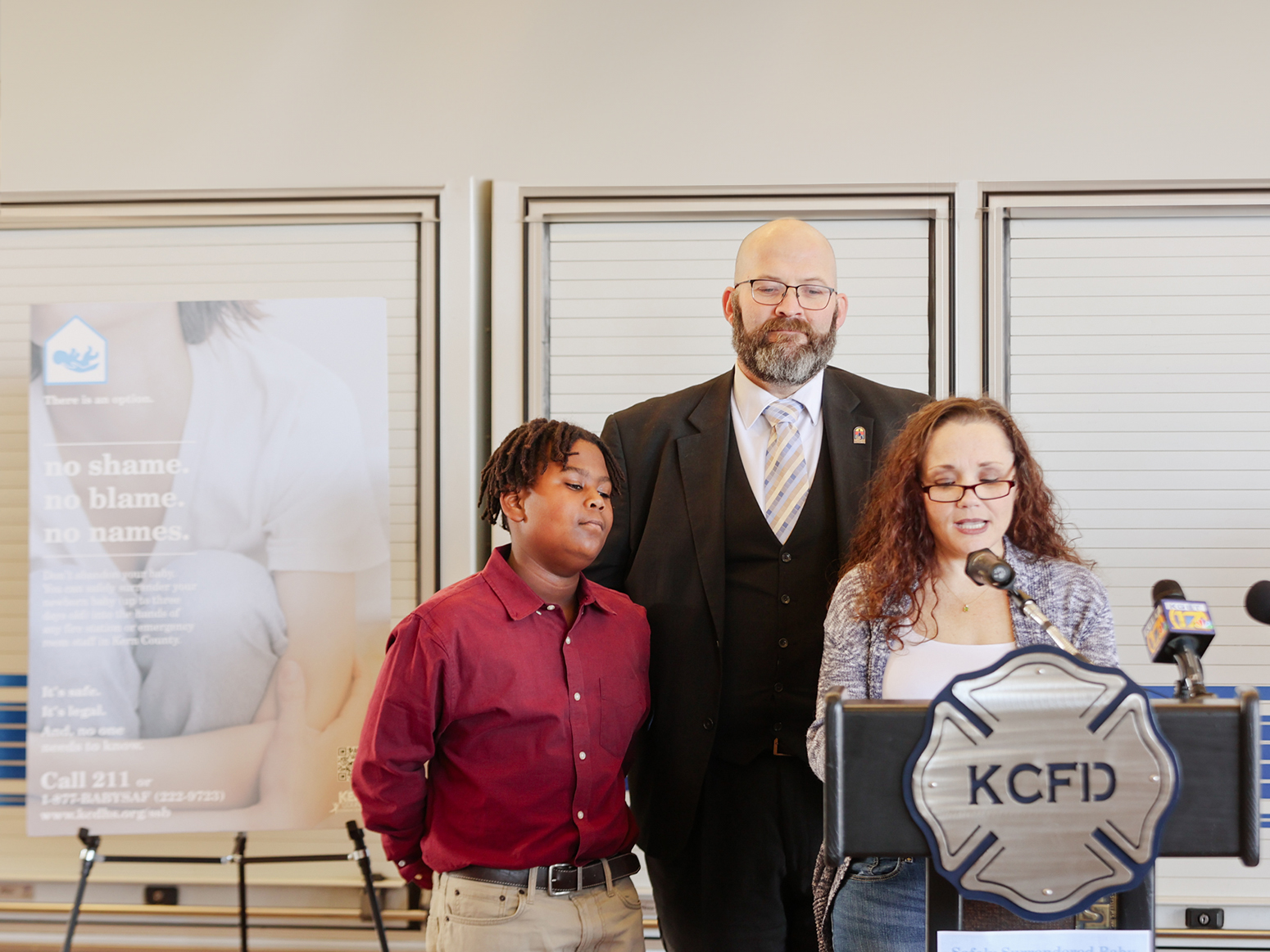 Celebrating Safe Surrender Month with the Davis Family | KCSOS News