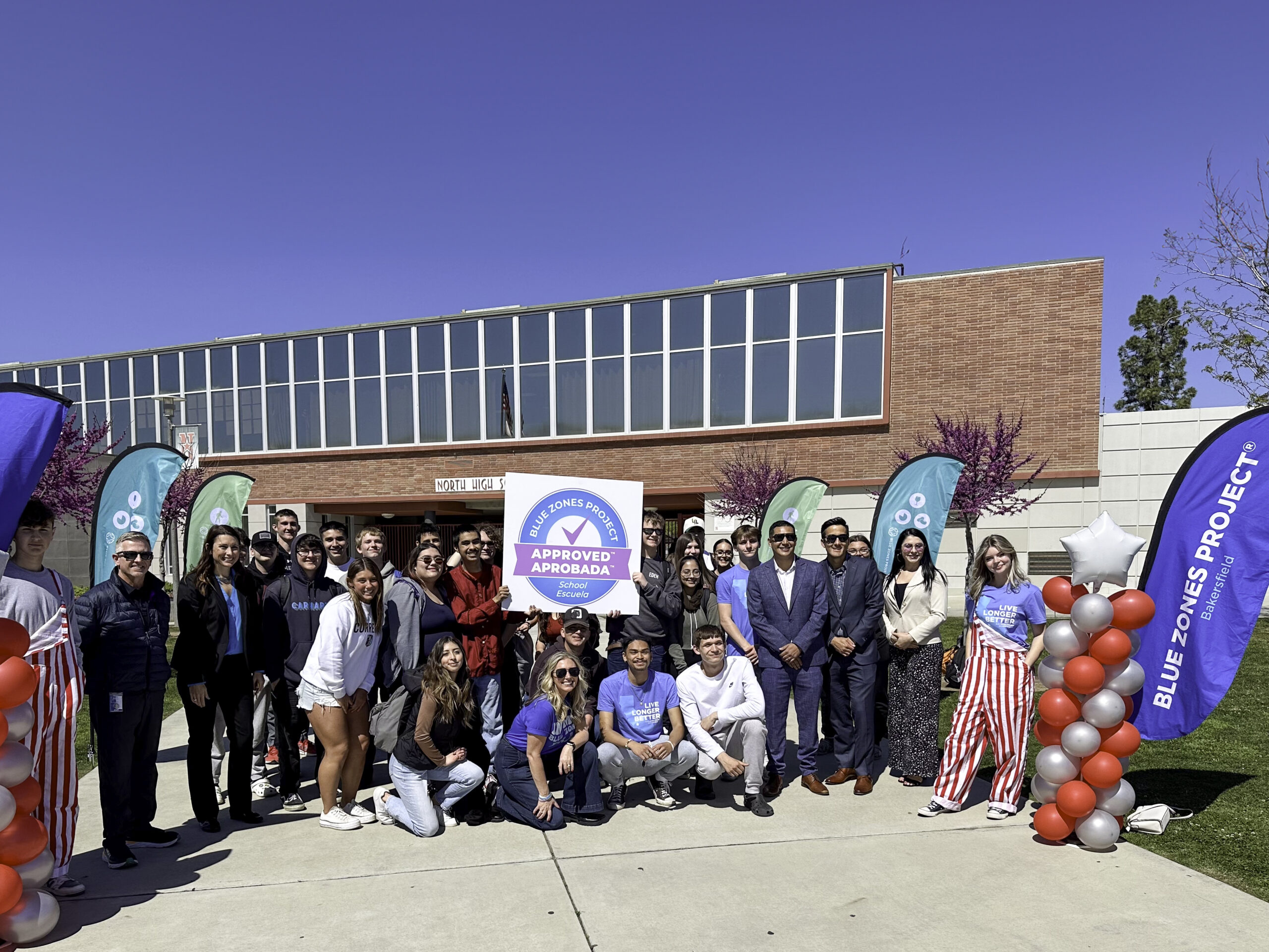North High Becomes First Blue Zones Project Approved High School ...
