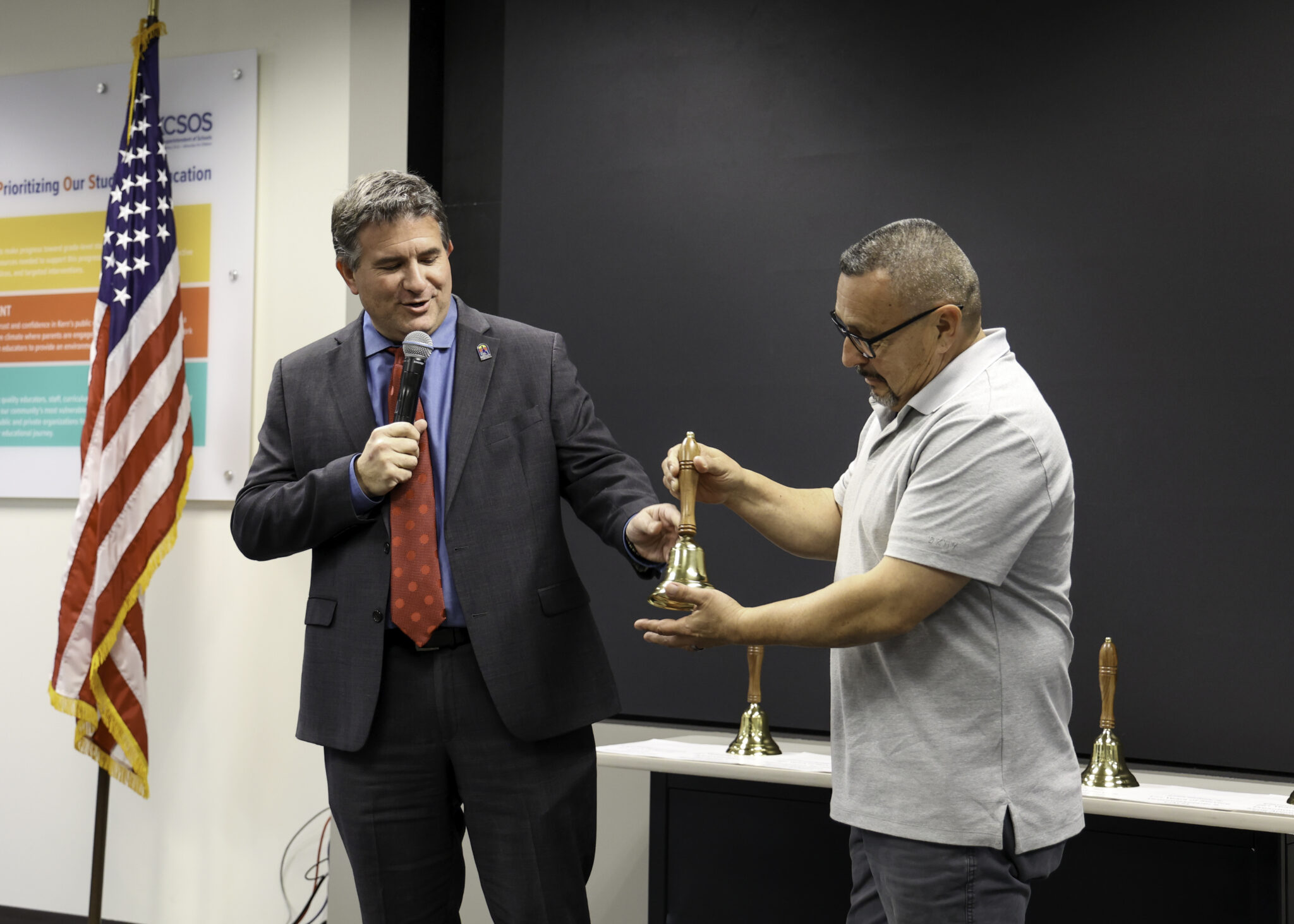 KCSOS Honors Retirees at Semi-Annual Bell Ceremony | KCSOS News